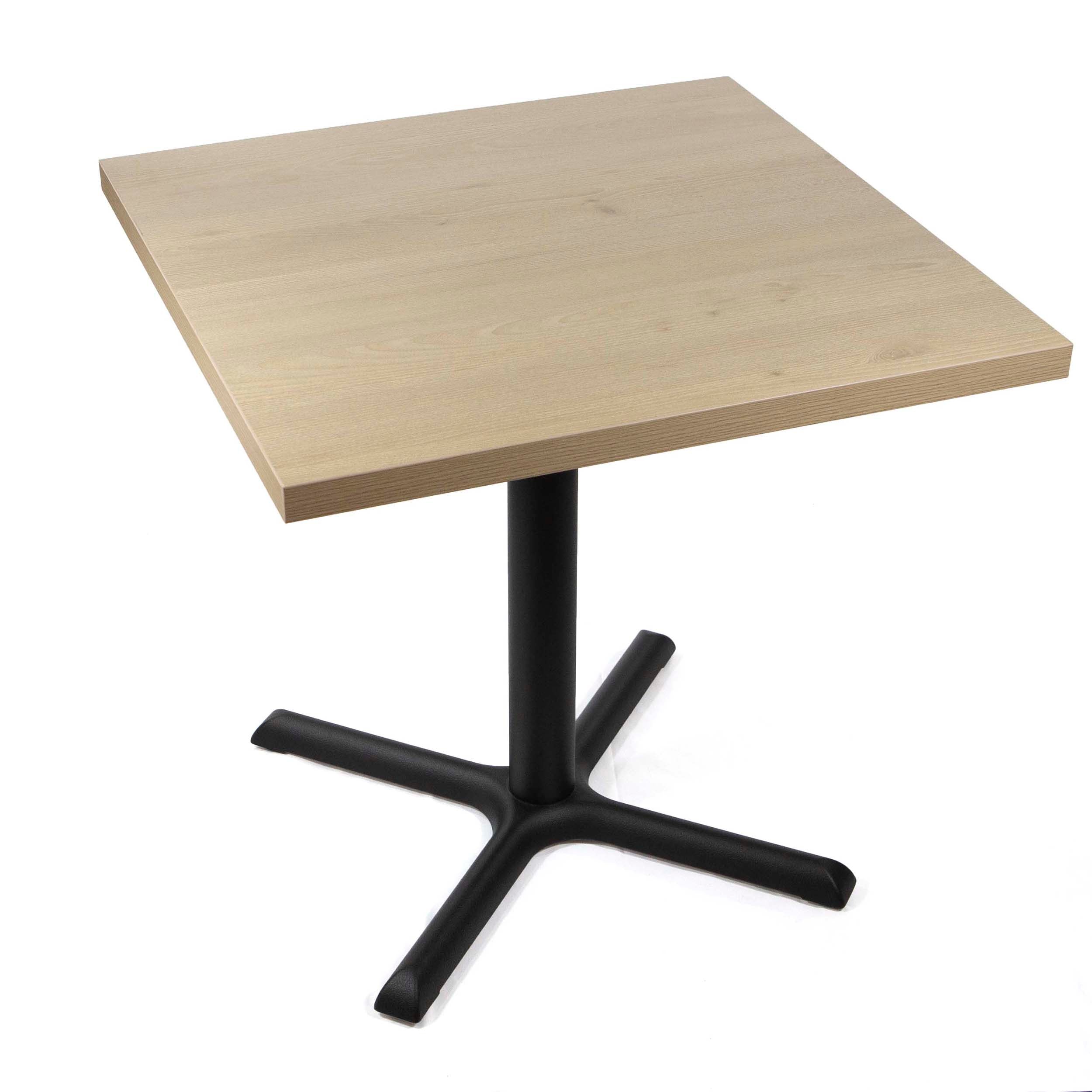 30 x 30" Melamine Restaurant Cafe Table, Natural Oak Color #J29M3030NT ...