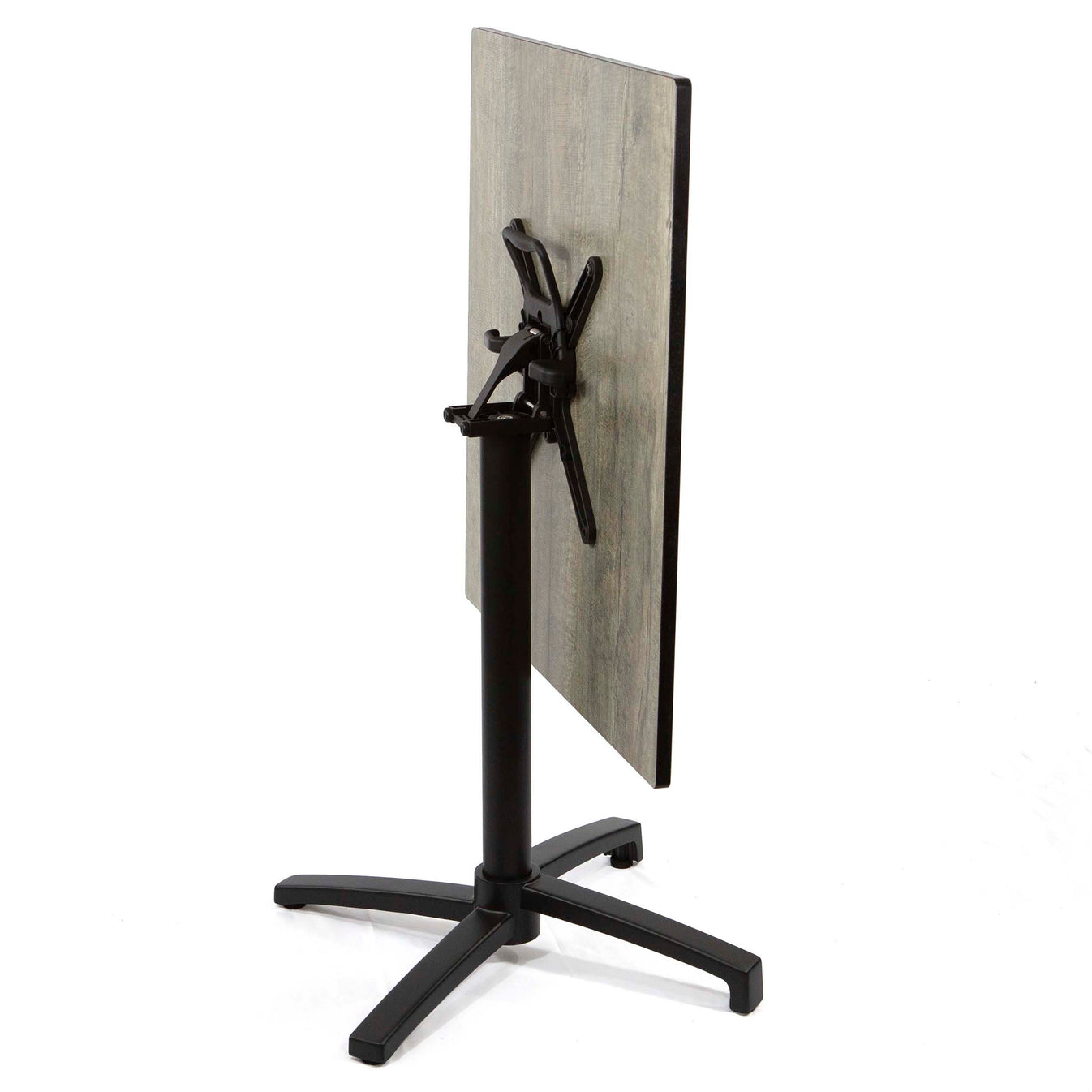 30 x 30" HPL Tilt and Nest Restaurant Cafe Table, Slate Grey Color #J4 ...