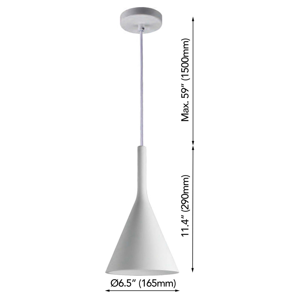 Paintable Plaster Pendant Lighting #MH602 – Rusty Design