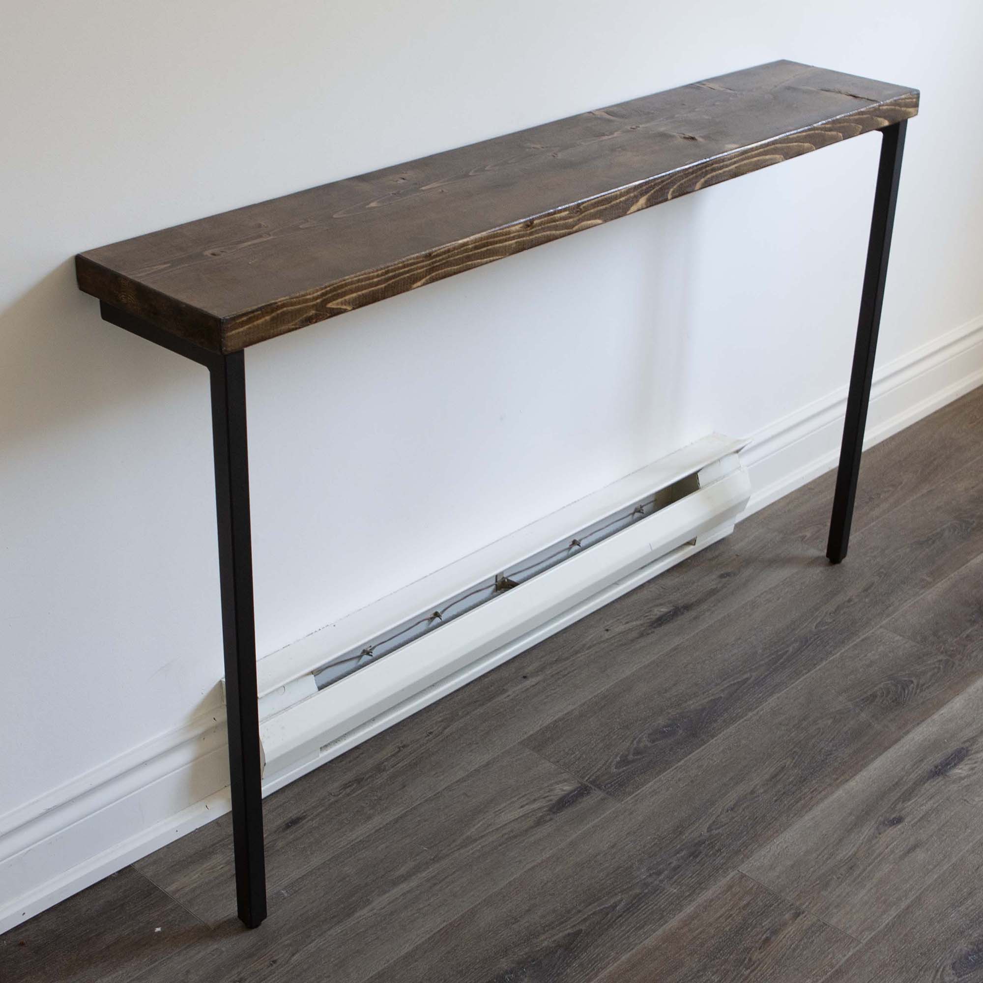 Entryway Console Table Legs with Wall Mounting Brackets, 1 Set #SS0182 ...