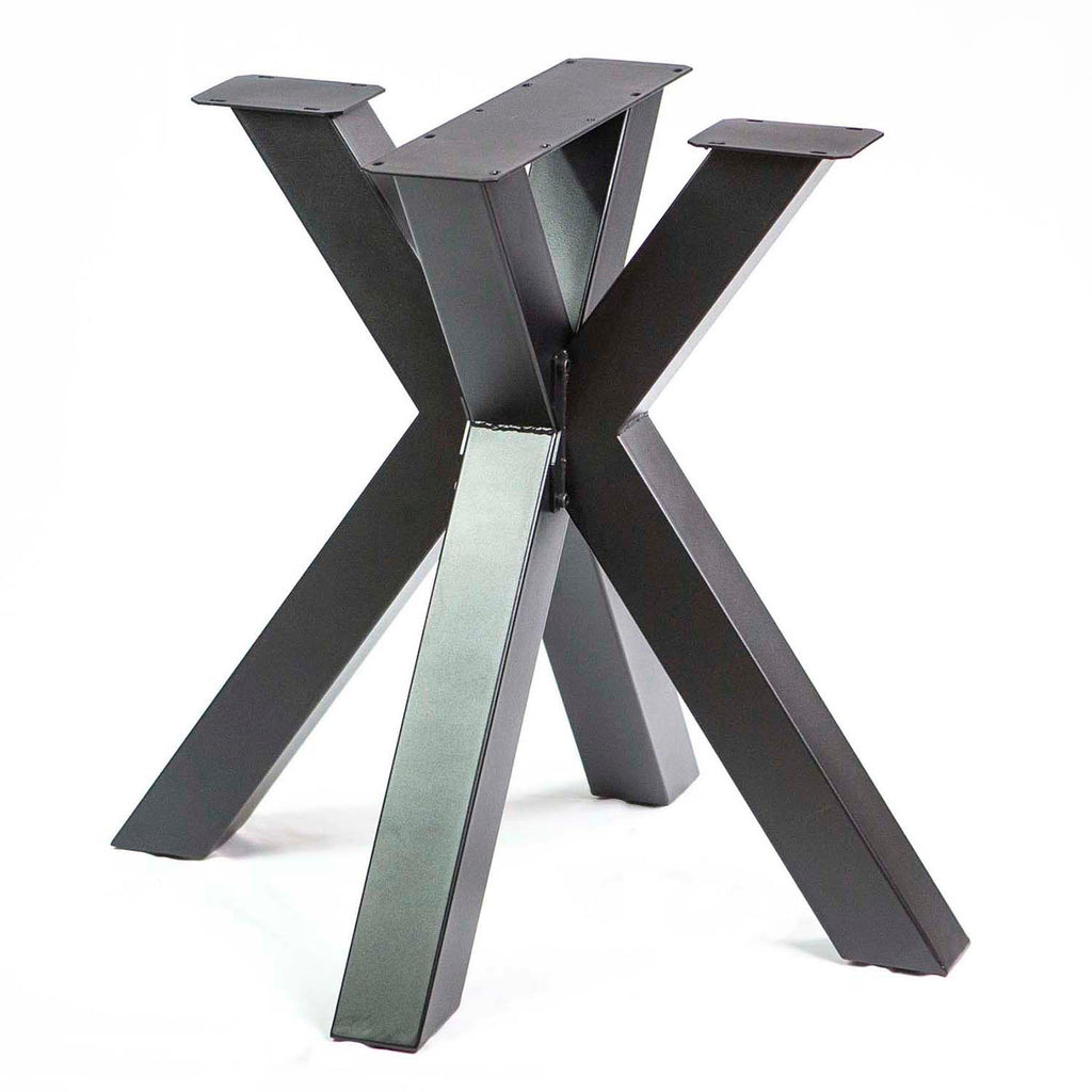 Round Dining Table Legs, 1 Set, Metal Spider Shape #SS1311 – Rusty Design