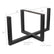 Cross U-Shaped Dining Table Base, Made in 3"x3" Tubing, #SS1415 – Rusty ...
