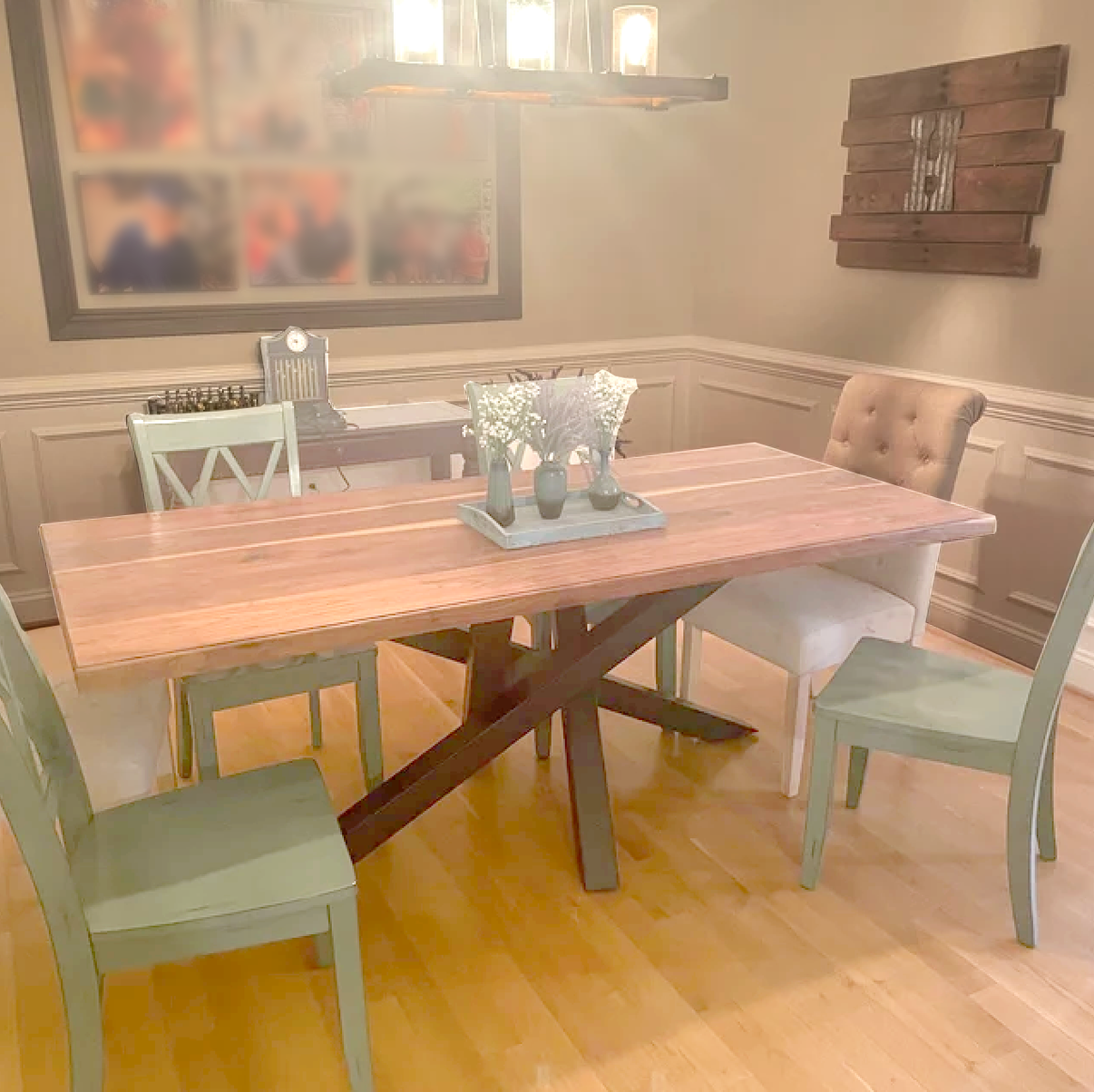 Straw-Bundle-Shaped Dining Table Legs, #SS1710 – Rusty Design Canada