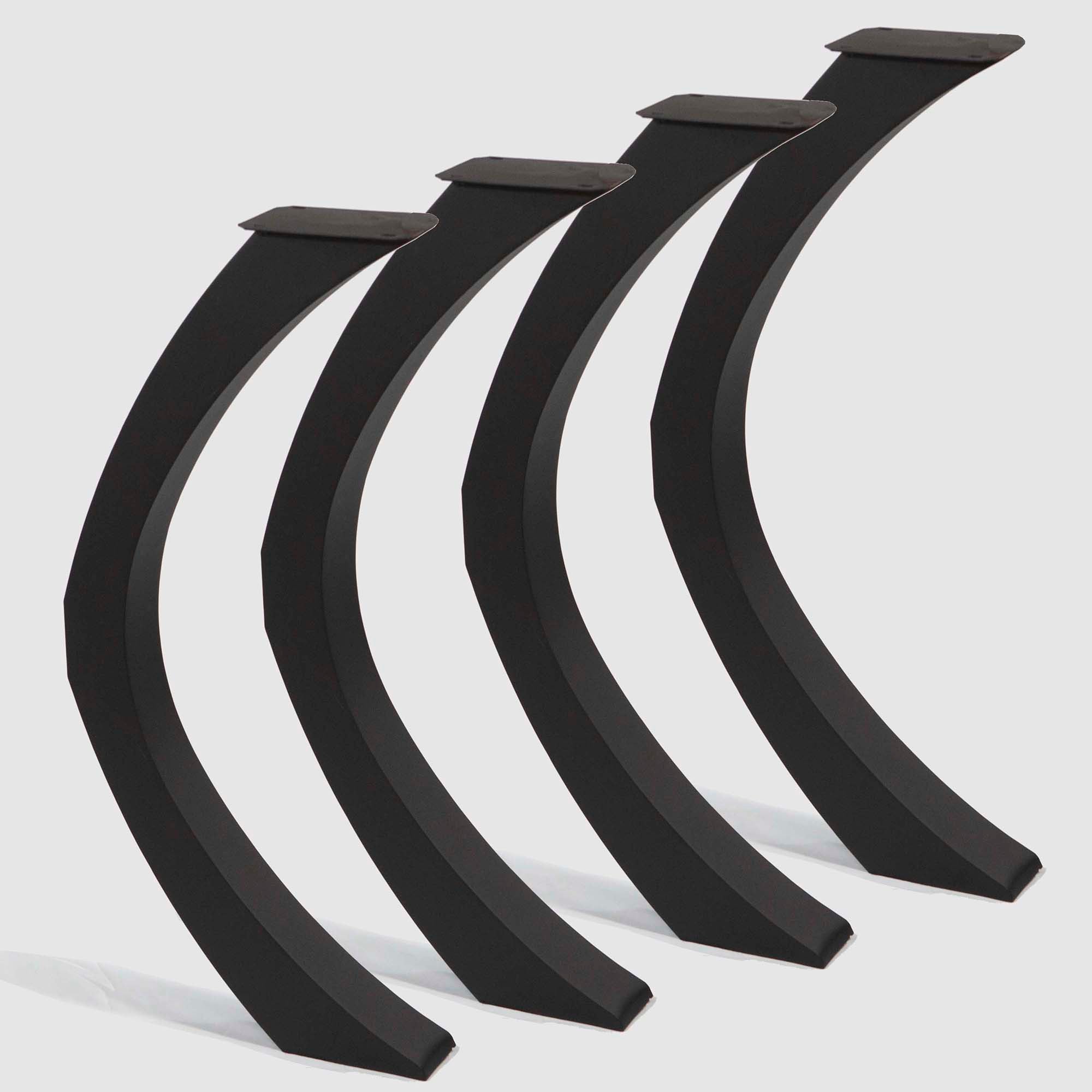 H34" Counter Height Curve Shaped Dining Table Legs, #ST3011F – Rusty ...