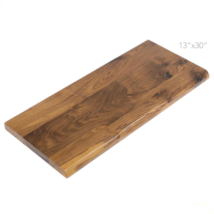 Black Walnut Narrow Long Table Top – Rusty Design