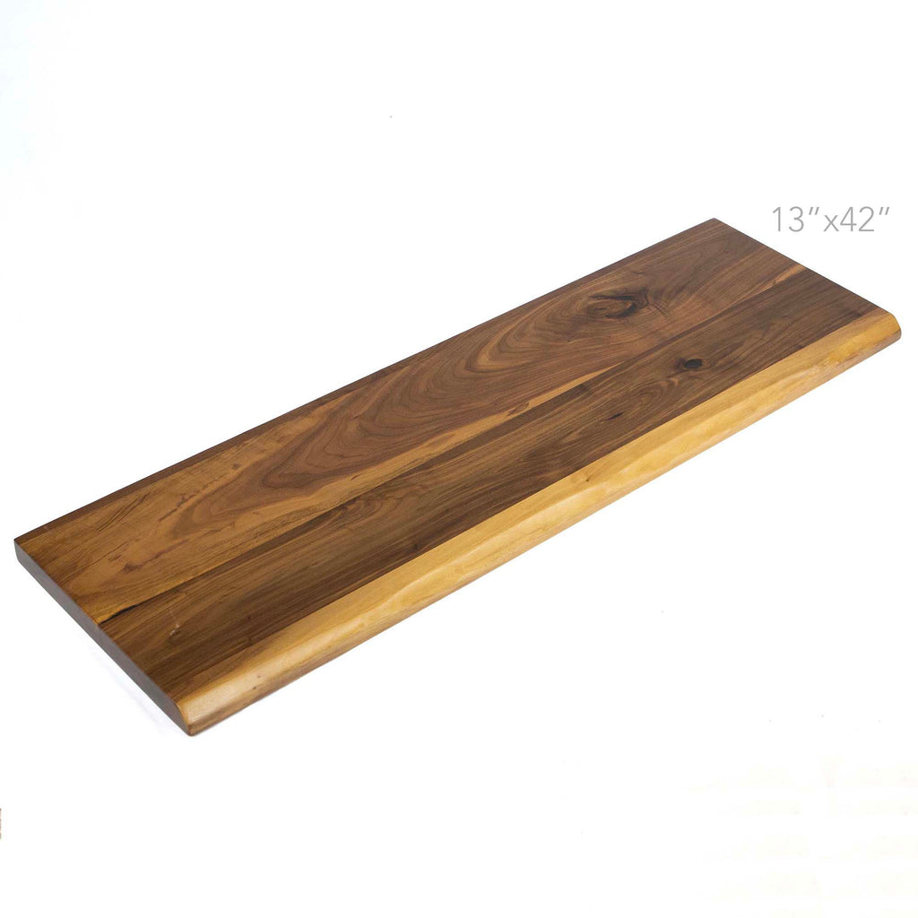 Black Walnut Narrow Long Table Top – Rusty Design