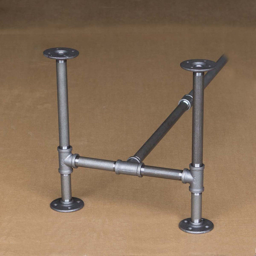 H16" x W17", Pipe Table Legs for Coffee Table, 1 Set, #BKH1716C – Rusty ...