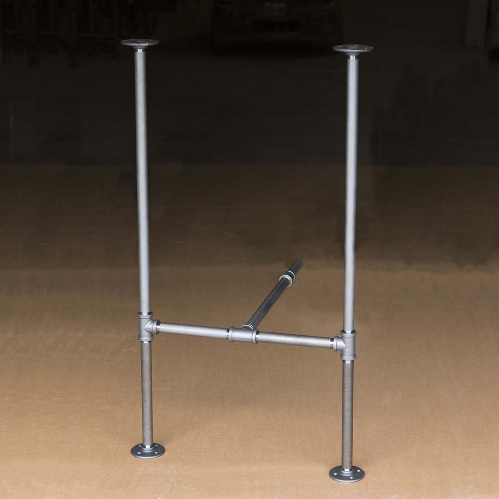 H40" x W23", Pipe Table Legs for Bar Height Dining Table, 1 Set, #BKH2 ...