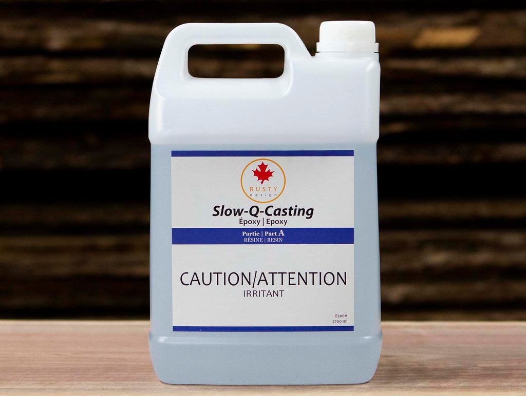 Part A of Epoxy (Resin Only), 2.7 Litres – Rusty Design