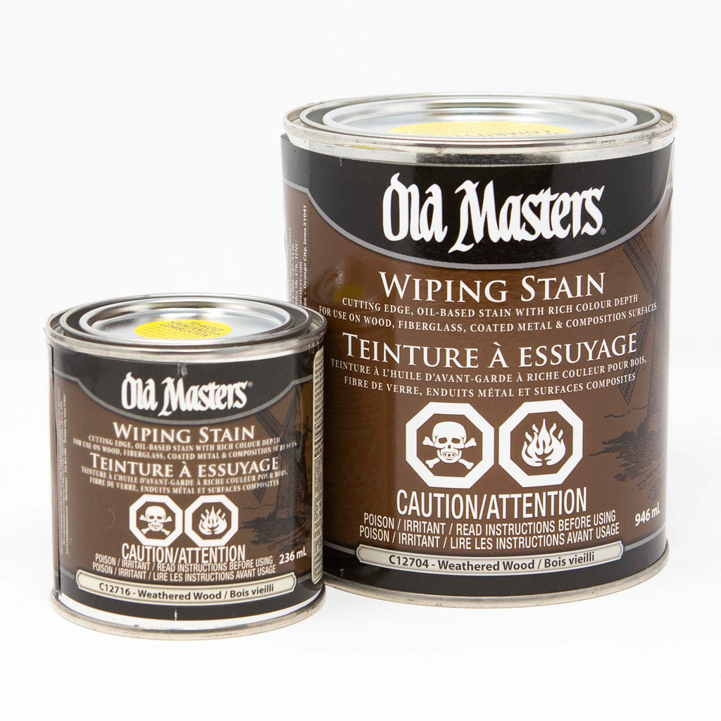 Old Masters Wiping Stain – Rusty Design