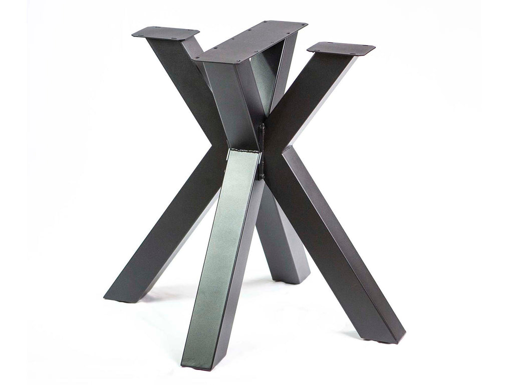 Round Dining Table Legs, 1 Set, Metal Spider Shape #SS1311 – RustyDesign